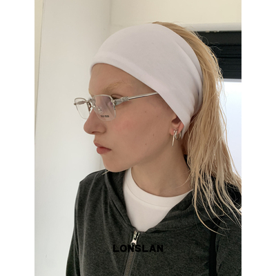 LONSLAN ACC 早秋运动感ins简约宽版发带头箍吸汗透气时尚配饰