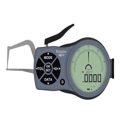 德国kroeplin数显外卡规K1R10S高精度卡规电子式外测卡规现货
