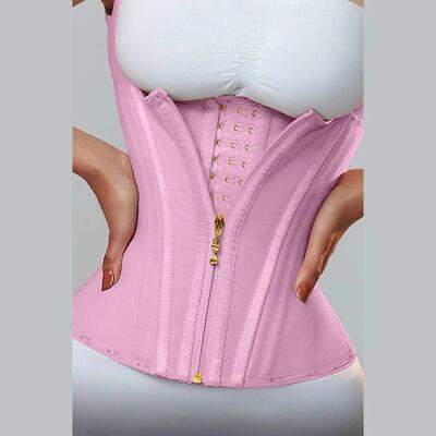 Fajas Colombianas Women Double Compression Waist Trainer Cor