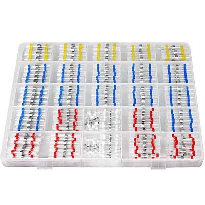 +340PCS+盒装焊接密封线连接器热缩线防水焊接连接器套件