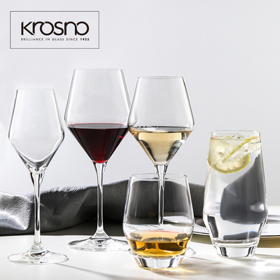 无铅晶质玻璃水晶杯高脚杯