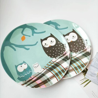 日本卡通8寸甜品盘