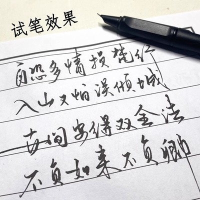 弯尖美工钢笔弯头瘦金体硬笔书法笔高档练字美工笔0.7易出锋刚笔