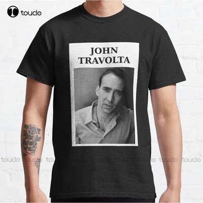 Nicolas Travolta --- John Cage --- Wtf Classic T-Shirt Mens