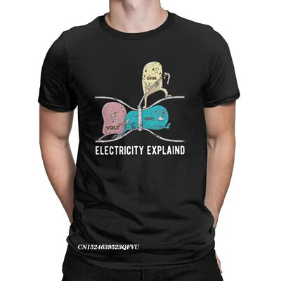 Electricity Explained Ohm Volt Amp Physics Nerd Tee Shirt Fo