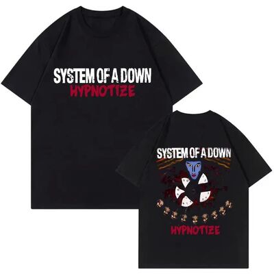 Rock Band System of A Down Hypnotize Graphic T Shirts Men Wo