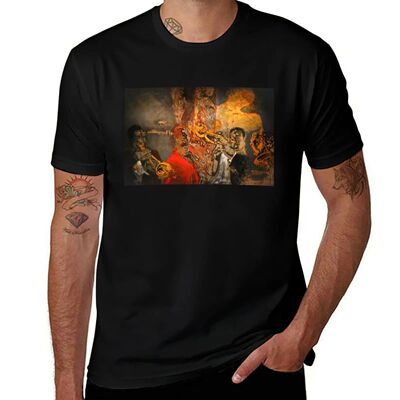 Louis Armstrong T-Shirt luxury t-shirt oversized t shirt gra