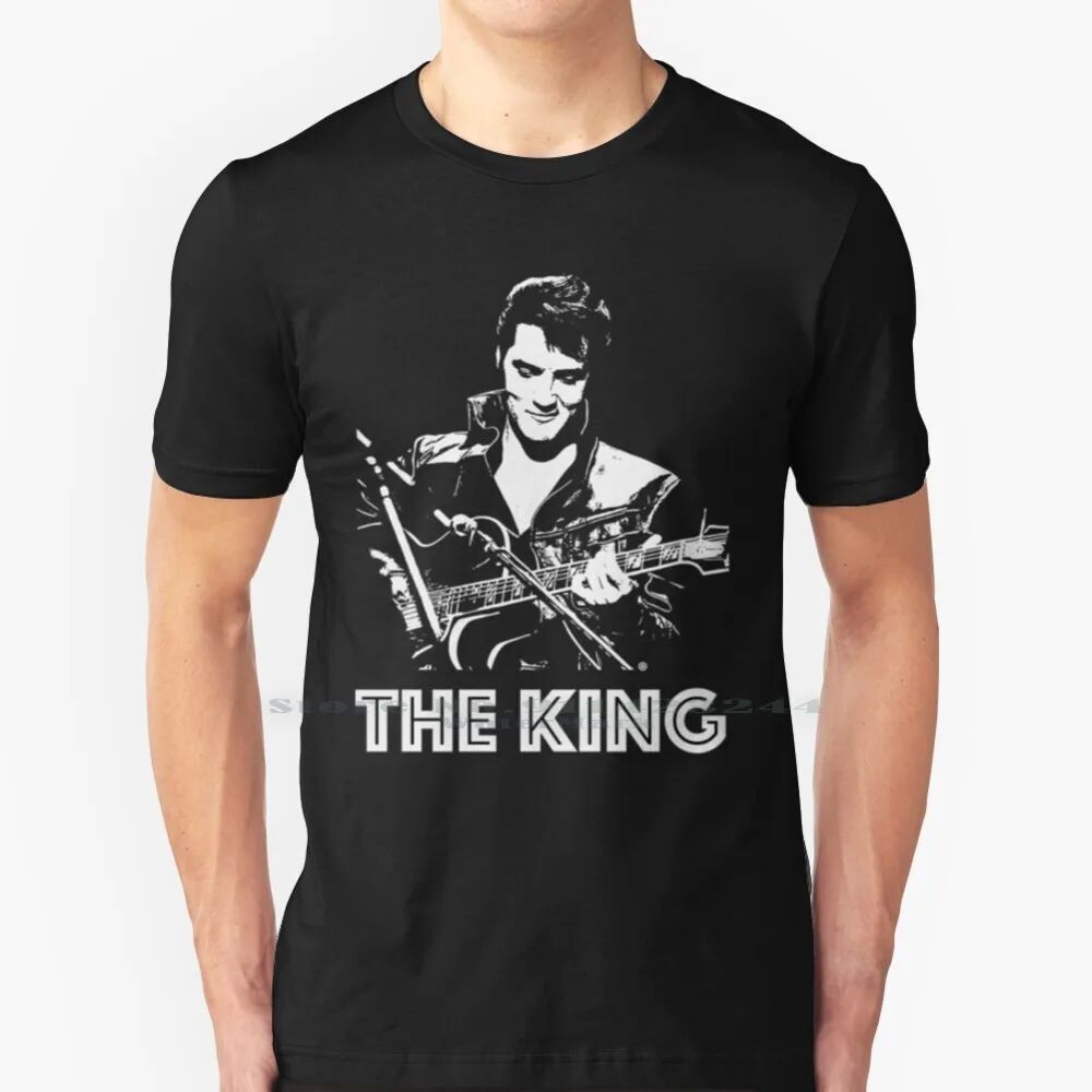 - The King 100% Cotton T Shirt Lisa Presley Gladys Presley B