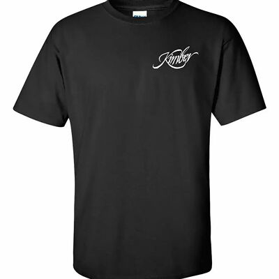 Kimber White Chest Logo T-Shirt 2nd Amendment Pro Gun Rights