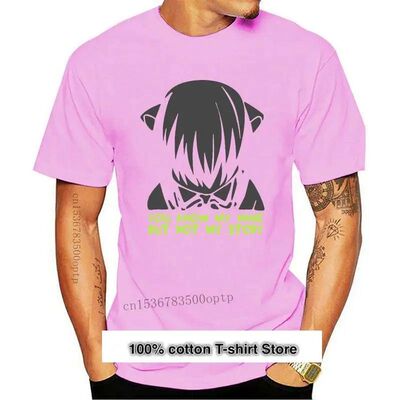 Camiseta de Manga Nerd para hombre, camisa con serie de Lied