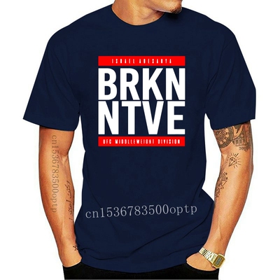 New Mens Israel Adesanya Broken Native Hot Black T Shirt M X