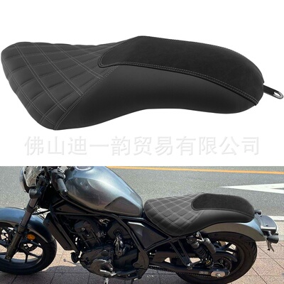 摩托车配件 适用本T Rebel CMX CM1100 黑色连体坐垫 21-25