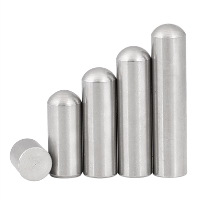 304不锈钢圆柱销实心圆头