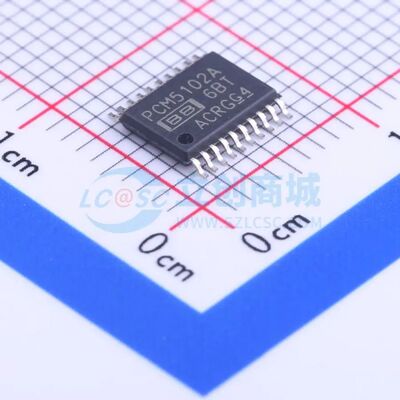PCM5102APWR TSSOP-20 ADC/DAC-专用型 TI全新正品原装 电子元件