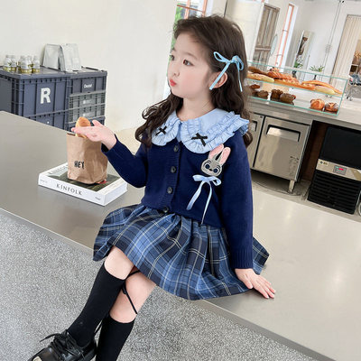 兔子警官衣服女宝宝裙子