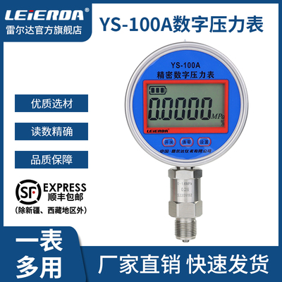 雷尔达数显压力表ys-100a精度