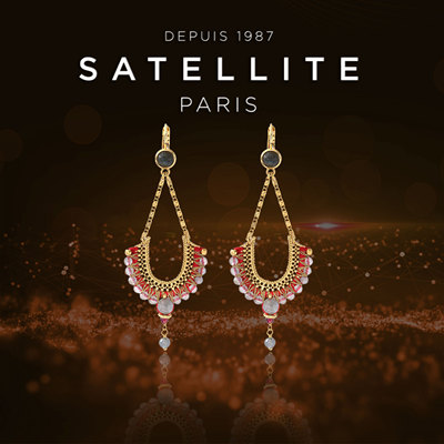 SATELLITE SIL系列耳环女小众个性百搭耳坠百搭气质款高级感饰品