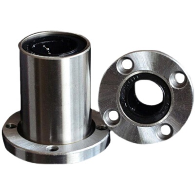 直线圆法兰滑动轴承LMF6 8 10 12 13 16 20 25 30 35 40 50 60 UU