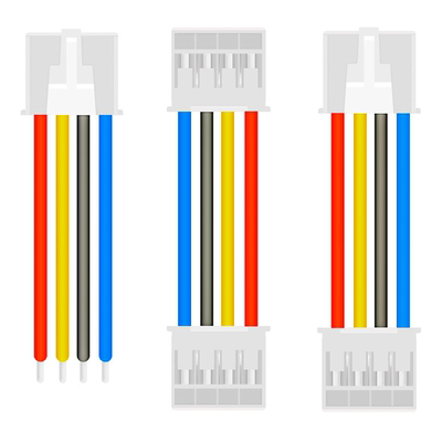 HY2.0端子线 22AWG耐高温硅胶软线大电流2.0mm电子线2/3/4/5/8/7p
