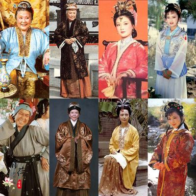影视古装87版红楼梦太太服