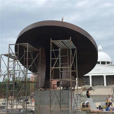 铜雕日晷青铜器古代太阳计时器铸铜雕塑校园城市景观锻铜摆件定制