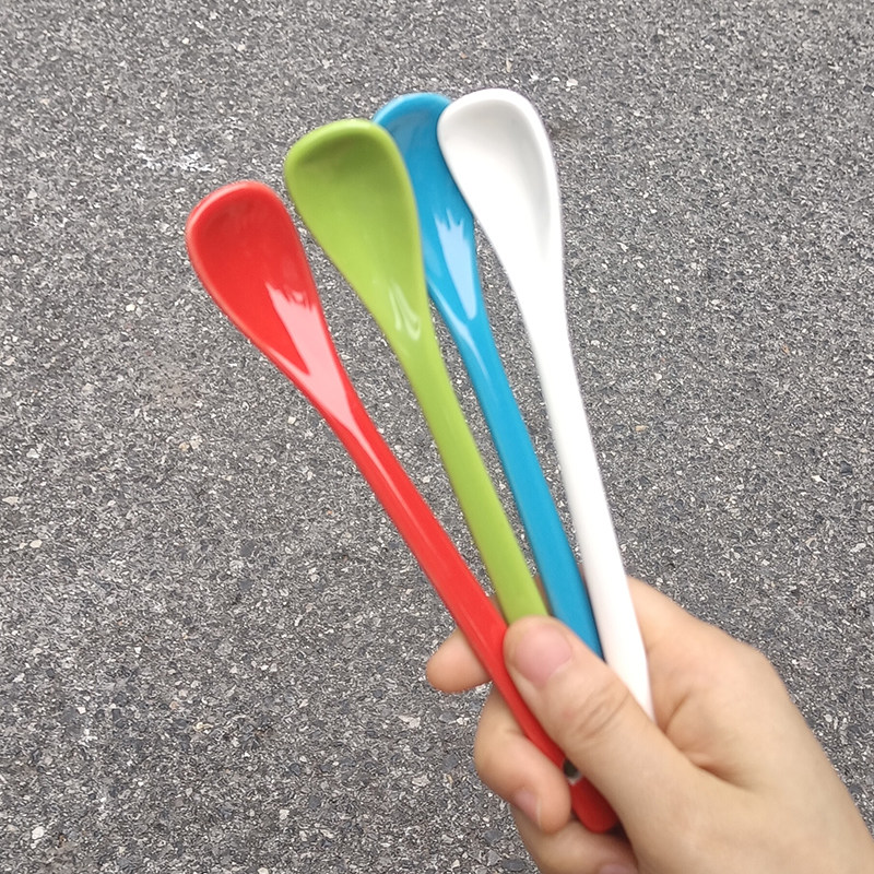 食魔师简约可爱搅拌勺尾货清仓处理家用高档精致调羹搅拌勺咖啡勺