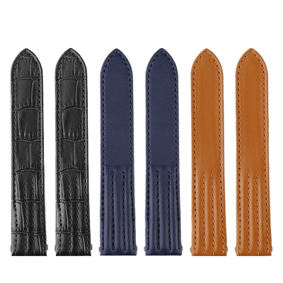 CTEX适用于卡地亚跑车真皮手表带