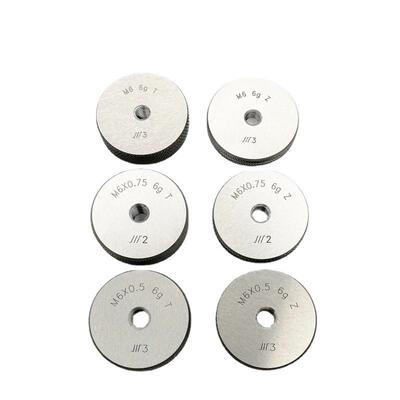 规格M75至M140精度6H检测外螺纹通止规川牌螺纹环规