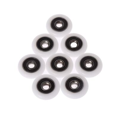 8 Pcs Shower Door Rollers Wheels Runner Pulleys Replacement