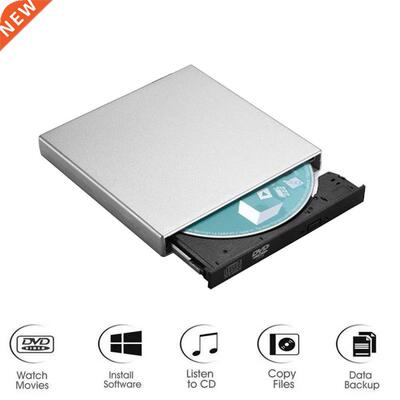 Us 2.0 Slim External Drives Dvd Rom Drive urner Card Reade