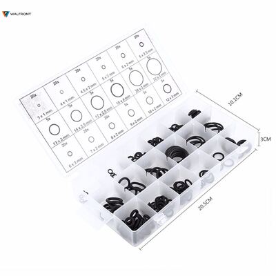 1 Set 18 Size 225 x Rubber O-Ring Washer Seals Assortment Se