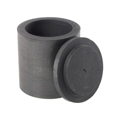 35*35mm Black High Purity Graphite Crucible Laboratory Equip