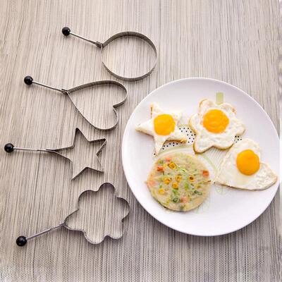 Fried Egg Pancake Stainless Steel Shaper Het Mould St Mo