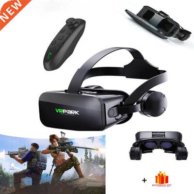 2022 New VR Virtual Reality 3D Glasses Stereo Headset Helmet