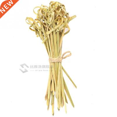 100Pcs Bamboo Knot Skewers Cocktail s Canape Buffet Party T