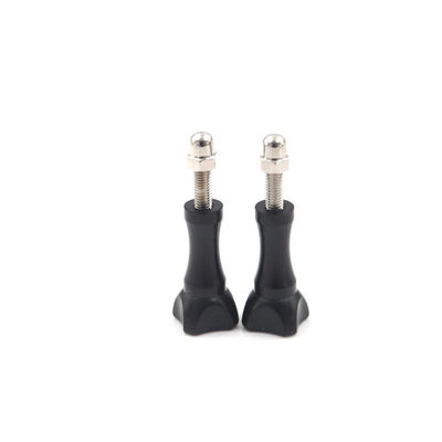 55mm 2pcs Long Star Head Hand Knob Screw Black Quality