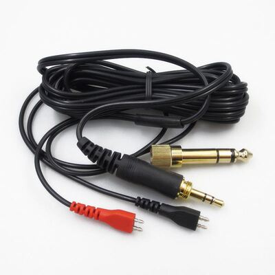 HD25 HD560 HD540 HD480 1x Black Audio Cables Connector Repla