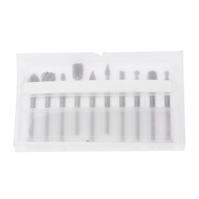 10pcs Rotary File Grinding Polishing He Engraving Cutter T