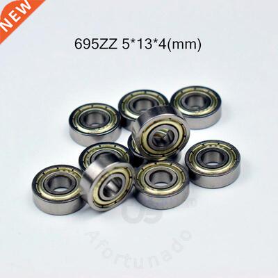 10pcs 695ZZ 5*13*4(mm) free shipping chrome steel Metal Sea