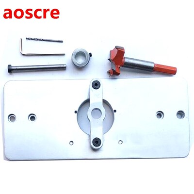 35mm Hinge Boring Jig Woodworking Hole Drilling Guide Locato