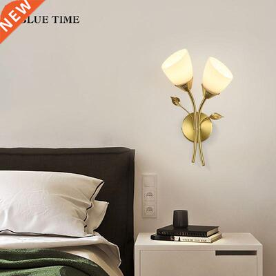 Gold Finished Modern Led Sconce Wall Lamp For Living room Be
