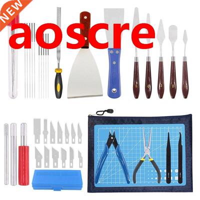 3D Printer Accessories Tool Kit, Scrapers,Cutting Mats and O