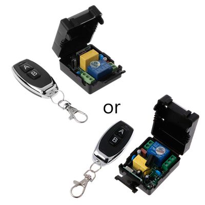AC 220V 10A 1CH RF 433MHz Wireless Remote Control Switch Rec