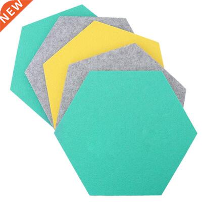 5Pcs/Set Hexagon Felt Board Hexagonal Felt Wall icker Mult