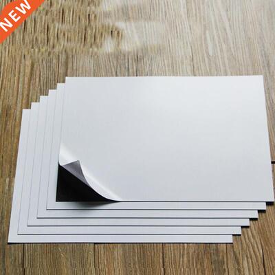 A4 6Sheets self adhesive soft rubber Magnetic Sheet board 0.