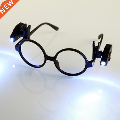 1pc Mini Flashlight Glasses Reading Lamp Eyeglass Clip Lante