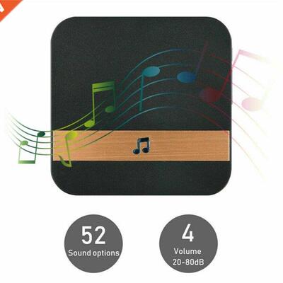 Smart Wireless Doorbell Two Way Video Talk WiFi Door Bell Ca