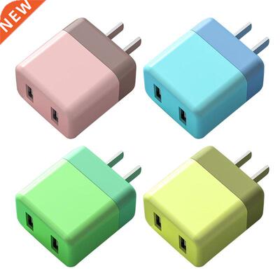 5V2A Dual-hole Charr USB Charging Plug Wall Charr Adapte