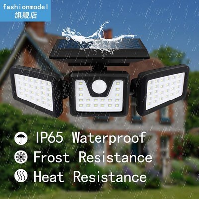 High-power Solar Wall Lamp Infrared Auto-sensing Solar Wall
