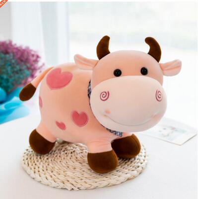 Cartoon Cute Cow Plush Toy Soft Animal Cattle Plush Toy Kawa